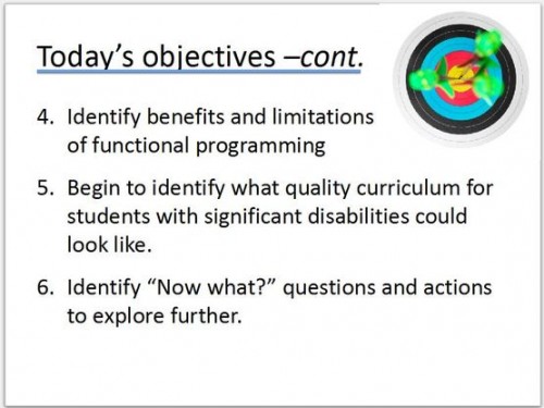 Balancing Functional & Academic Programming - Learning for All